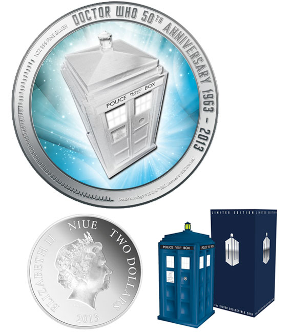 Doctor Who 50th Anniversary Coinage - Doctor Who TV